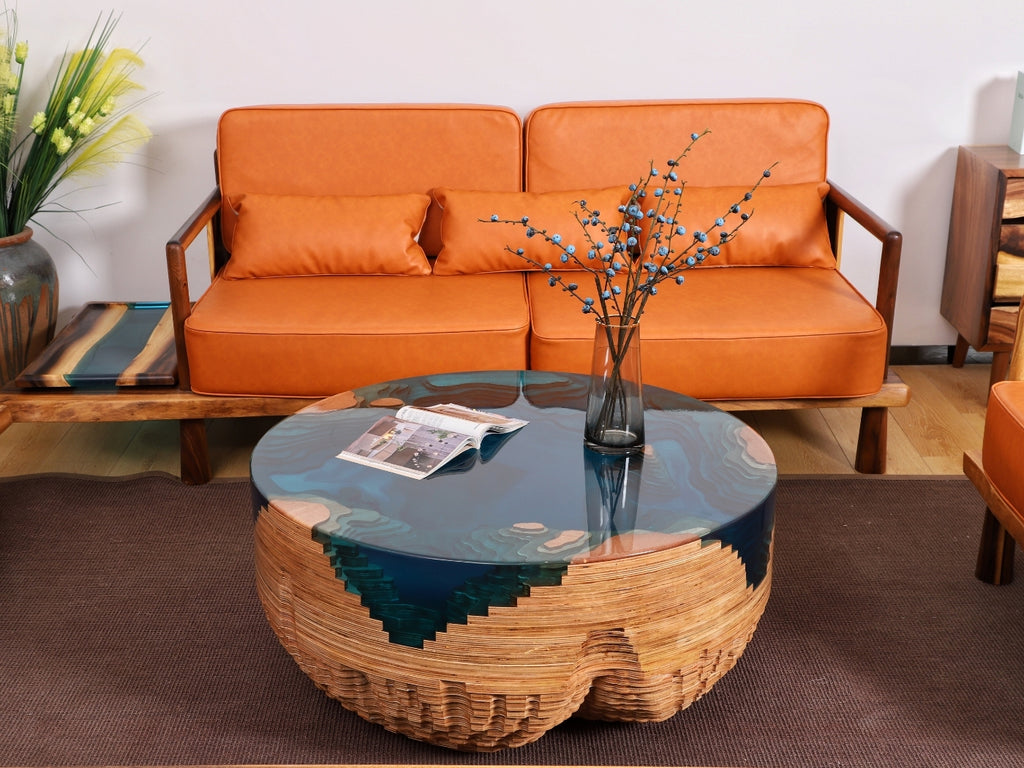The Deep Ocean -Custom Coffee Table – RattanYard Furniture