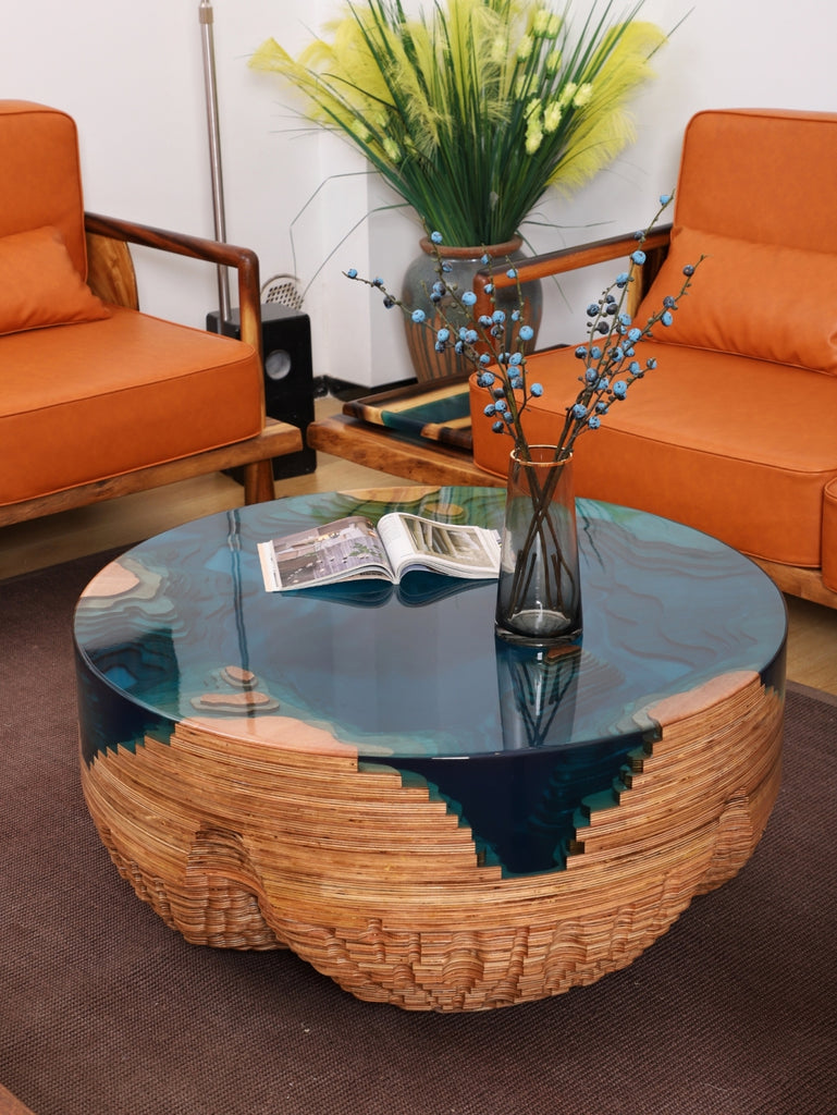 The Deep Ocean -Custom Coffee Table – RattanYard Furniture